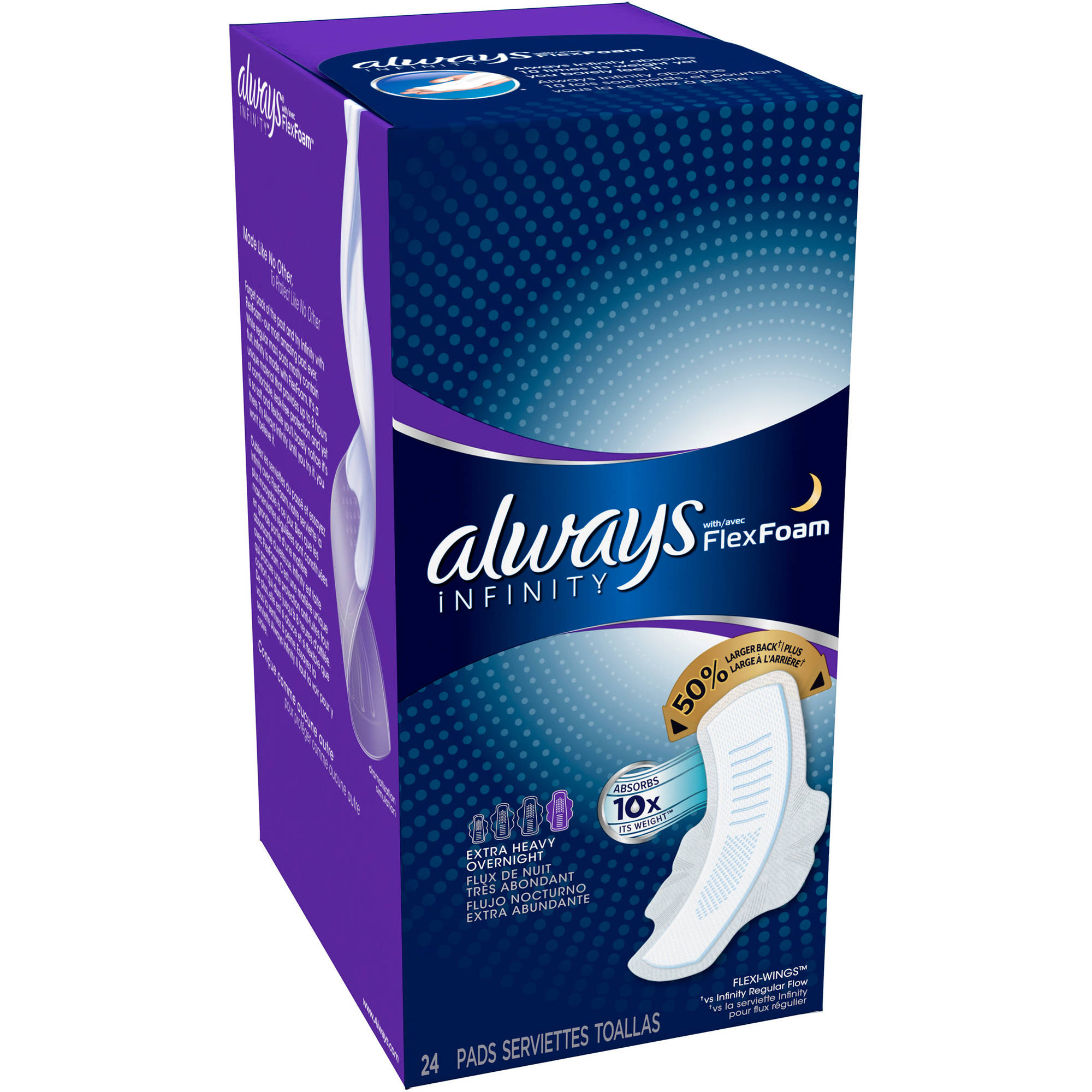 Always Infinity – Extra Heavy Overnight with Wings – BoxBox | Period ...