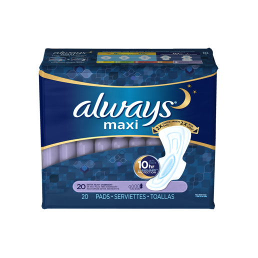 Always Maxi – Extra Heavy Overnight with Wings – BoxBox | Period ...