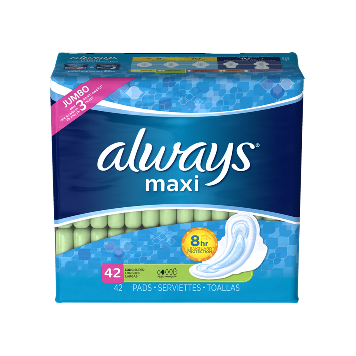 Always Maxi – Super with Wings – BoxBox | Period Subscription Box