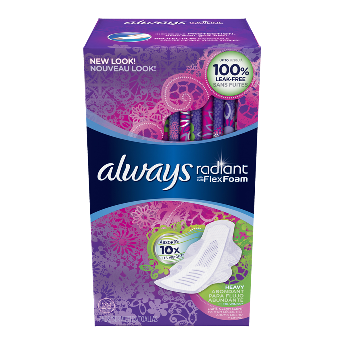 Always Radiant – Heavy Scented – BoxBox | Period Subscription Box