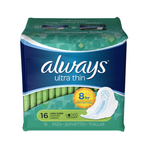 Playtex Sport Pads Long with Wings – BoxBox | Period Subscription Box