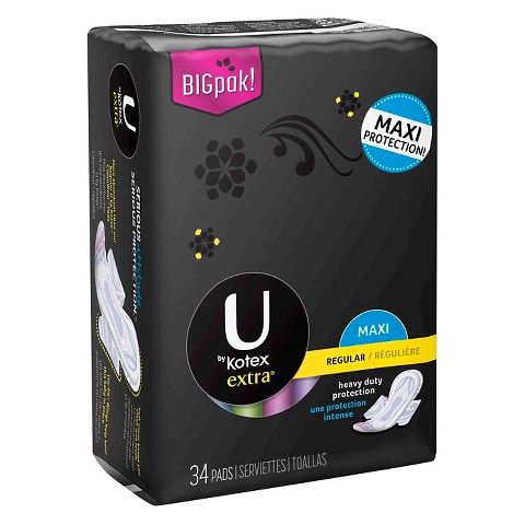 U by Kotex Extra – Maxi Regular with Wings – BoxBox | Period ...